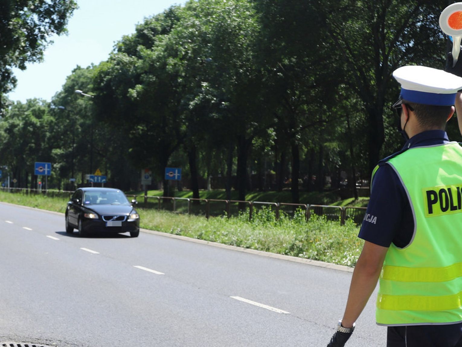 Spokojny weekend na drogach powiatu ostródzkiego